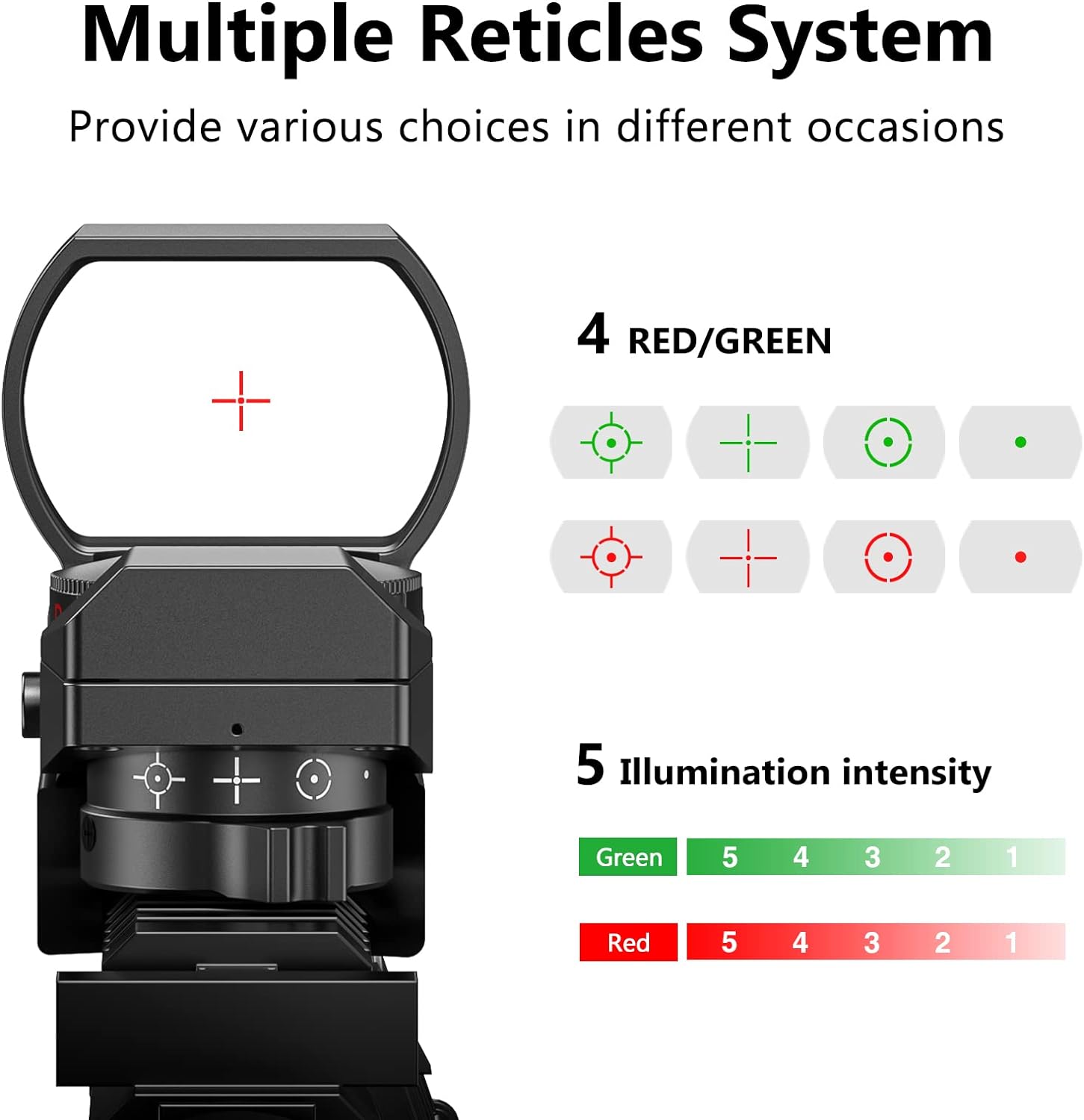 CVLIFE 1X22X33 Reflex Sight Review - Ace Pistol Cases