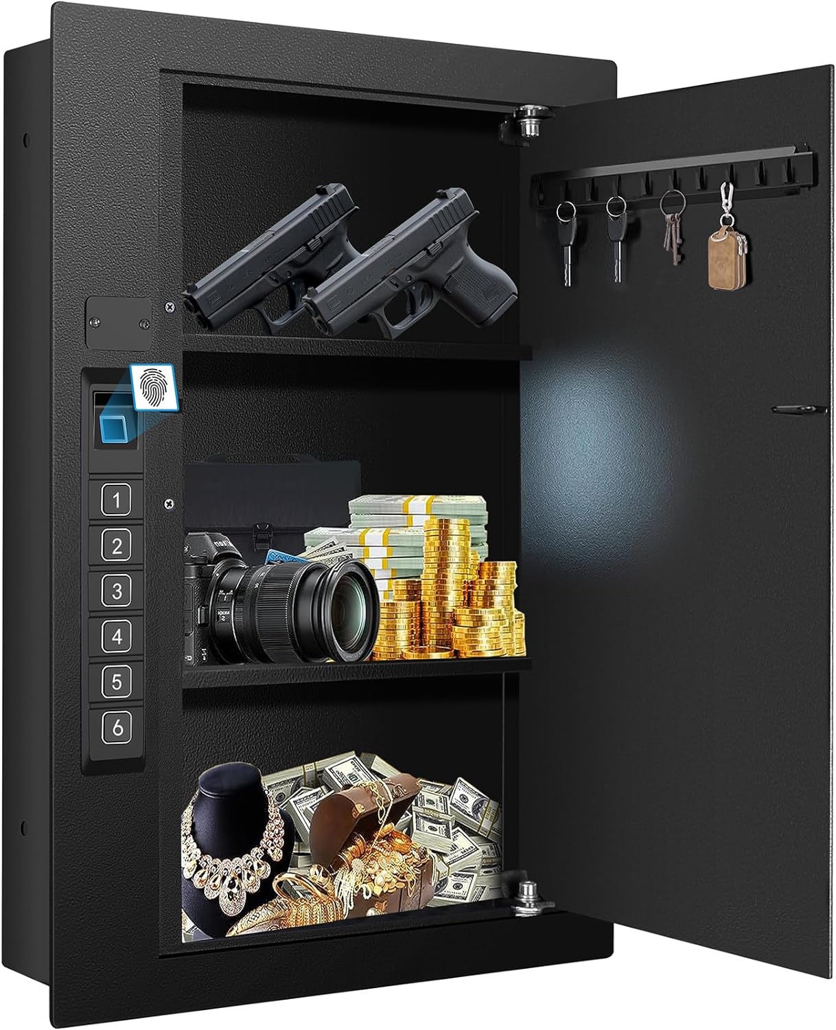 Biometric Wall Safe Review - Ace Pistol Cases